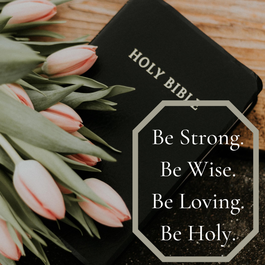 Be Holy, Because He is Holy